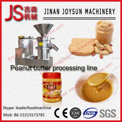 China Mantequilla de cacahuete flúida viscosa que hace la cadena de producción de máquina en venta