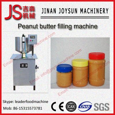China la máquina de rellenar automática de la mantequilla de cacahuete 1.5KW actúa simplemente en venta