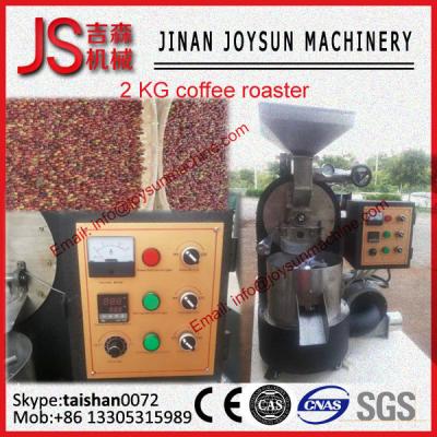 China equipo fácil de la asación del café del hogar de la máquina de la asación del café del uso del acero inoxidable 2kg en venta