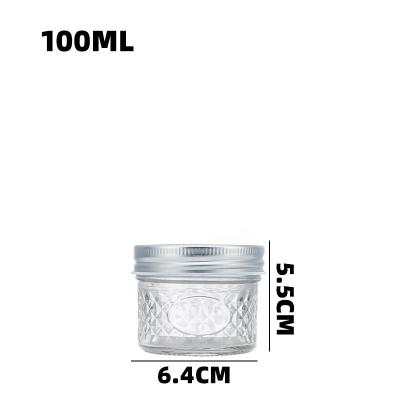 Κίνα Glass Wide Mouth Canning Preserving Food Storage Jars With Metal Lids προς πώληση