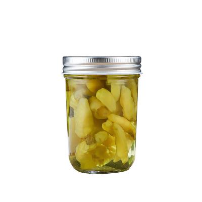 Κίνα caviar honey jar clear glass jam pickles bottle empty wide mouth mason jar προς πώληση