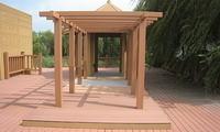 Cina Supporto d'acciaio di WPC della costruzione vuota della pergola, pergola del balcone del cortile in vendita