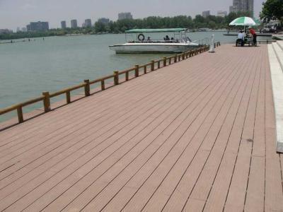 中国 公園のための再生利用できる日よけ WPC 階段柵のポストはとの昆虫を防ぎます 販売のため