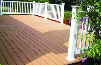 Cina Piattaforma UV anti- di WPC che pavimenta 140 x 30mm, Decking composito riciclato in vendita