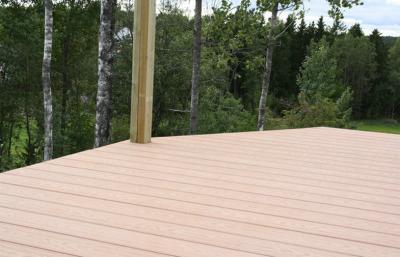 Cina Piattaforma impermeabile di WPC che pavimenta amichevole eco- di OEM/ODM naturali di legno in vendita
