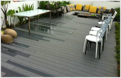 Cina Decking composito grigio costruito bene durevole per i contenitori di stoccaggio in vendita