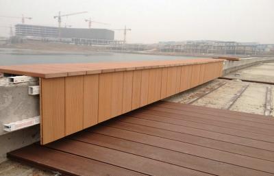 Cina Lucidando la pavimentazione costruita della piattaforma di WPC, impermeabilizzi la costruzione di inferriata di WPC in vendita