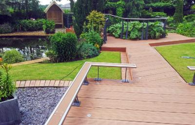 Cina Bordi costruiti di decking del legno duro per il corridoio & la decorazione con superficie d'insabbiamento in vendita