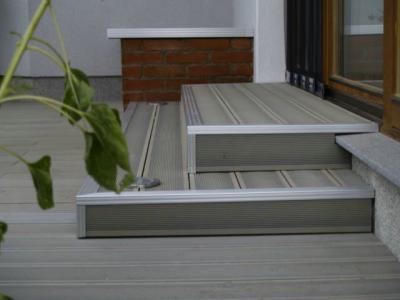 Cina Decking composito amichevole eco- antitarme/pannello composto di plastica di legno in vendita