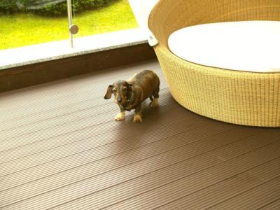 Cina Pavimentazione riciclabile della piattaforma di WPC, legname costruito UV anti- di Decking di WPC in vendita