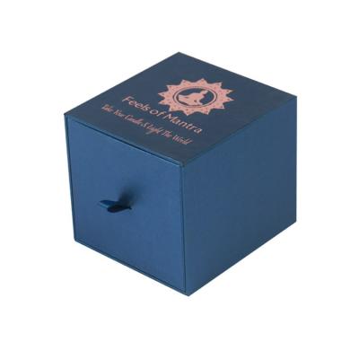 中国 カスタムロゴ 硬い紙箱 スライジング ドラワー 缶 香り紙のキャンドル ギフトボックス 挿入 販売のため