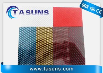 China A fibra colorida lustrosa alta do carbono cobre 5mm para a decoração à venda