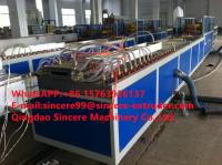 Quality Commercial WPC PE PP Plastic Decking PVC Profile Extrusion Machine Production Line for sale