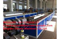 Quality Decoration Composite PE WPC UPVC PVC Profile Extrusion Machine Production Line for sale