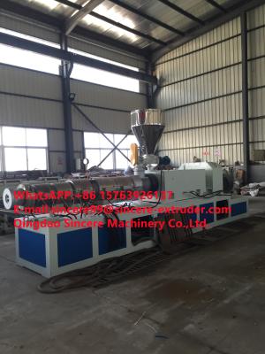 Adjustable PE PP Wood Plastic PVC Profile Extrusion Machine Extruder Flexible
