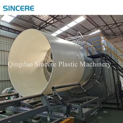 Plastic Spiral Winding Pipe Extrusion Line PPR Pipe Manufacturing Machine 100