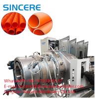 Quality Single Wall Corrugated Plastic Pipe Extrusion Line MPP PPR PP Pipe Production Line for sale
