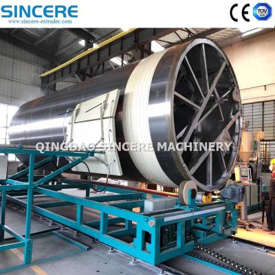 China Plastic Welding Water Tank Manufacturing Machine with Automatic Spiral Model and Seam Welding Method for sale