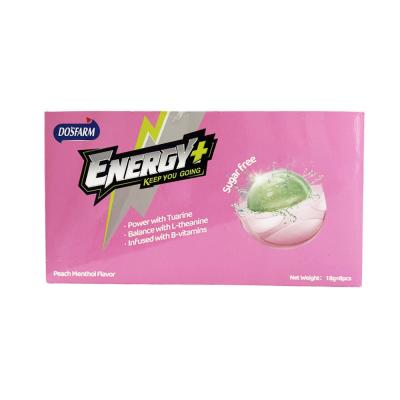 Cina Lime Mentol Flavor Center Energy Mints riempiti con forma di caramella OEM Factory in vendita