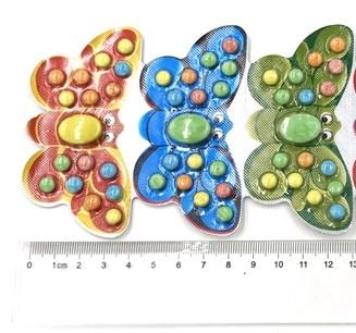 Cina La farfalla ha compresso Candy che duro la bella farfalla ha modellato 24 mesi di tempo dello scaffale in vendita