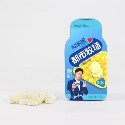 중국 Do's 농장 금속 용기 콜린 피츠패트릭 무설탕 박하 사탕 바다 소금 레몬 저지방 신선한 22g 판매용