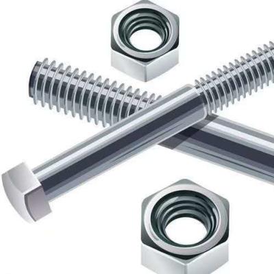 Cina Zinc giallo ANSI Hebei Fastener Grade 4.8/8.8/10.9 M6 M8 M10 M12 M16 DIN933 Hex Bolt in vendita