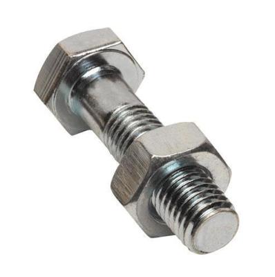 Cina SS304 306 316 A2 70 A4 80 Hex Bolt Verbus Ripp Bolt DIN933/931 Vernice in zinco giallo in vendita