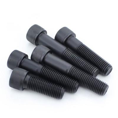 Cina Hebei Fastener Acciaio al carbonio 4.8 8.8 10.9 12.9 Classe Nera DIN912 Bolt Allen Bolt in vendita