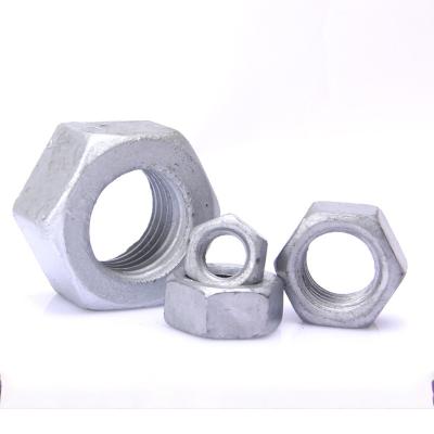 Cina Industria al dettaglio M10 M16 Hot Dip Galvanized Hdg Hex Bolt And Nut Din933 Din934 in vendita