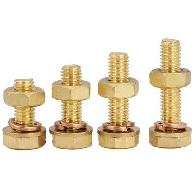 Cina Grado 4.8/ 8.8/ 10.9/ 12.9 Cerniere e Noccioline di testa in ottone con finitura in zinco DIN933 DIN931 in vendita