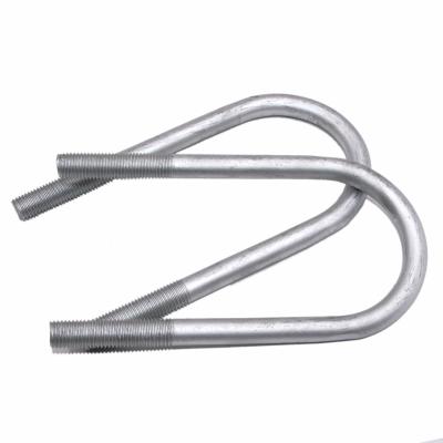 Cina ISO9001 Certificato DIN3570 U Bolt per galvanizzazione a caldo in applicazioni industriali in vendita
