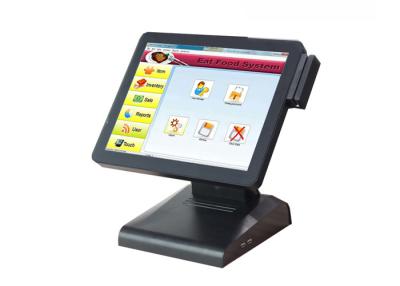 Cina Uso resistente del ristorante del registratore di cassa del touch screen di 5 cavi con il lettore di schede in vendita