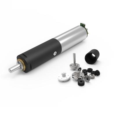 China motor de baixo nível de ruído deslizante da C.C. do diâmetro 6mm Coreless do motor da caixa de engrenagens 326rpm planetária à venda
