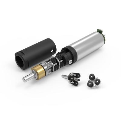 China Motor deslizante planetário plástico do diâmetro 6mm 181rpm 12v Coreless da caixa de engrenagens da câmera de PTZ à venda