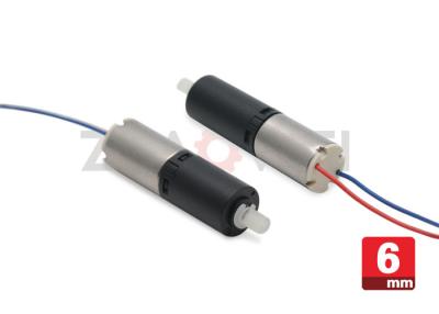 Cina 55mA nessun motore dell'ingranaggio di CC della corrente 6mm del carico piccolo con i prodotti elettronici in vendita