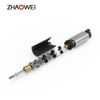 China Caixa de engrenagens planetária 21RPM 300gf do micro plástico de baixa velocidade. Cm 6v 12v PD008008-546 à venda