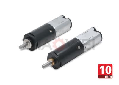 Cina motore 3V 10mm dell'ingranaggio di CC di tolleranza di 0.3mm per l'inseguitore solare, albero di uscita del metallo in vendita