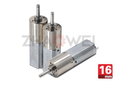 中国 6V 12V Dispの上の頭部のために低雑音マイクロ惑星DCギヤ モーター16mm直径 販売のため