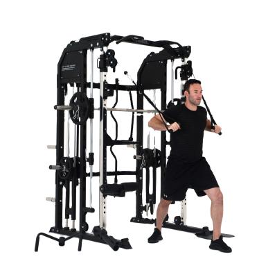 Chine G7 G7W équipement de remise en forme multifonctionnel 3 en 1 Combo Power Rack avec fonction Smith Machine à vendre