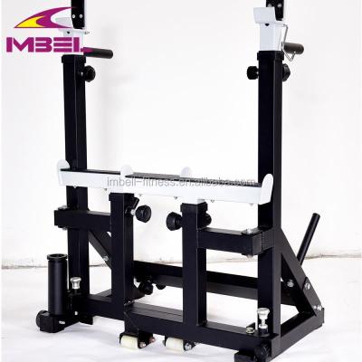 NO Foldable Integrated Gym Trainer Chinese Adjustable Bench Squat Rack
