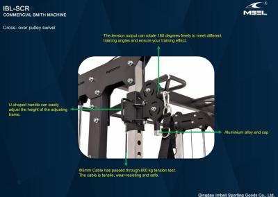 Versatile Full Body Training Cable Crossover Machine for Unisex Fitness on Power