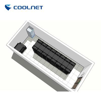 China Proyecto dominante de la vuelta de la solución de Data Center del contenedor de los 20FT en venta