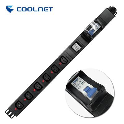 China 32A Current  50 / 60HZ PDU Power Distribution Unit With Aluminum Shell for sale