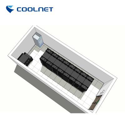 China Coolnet Containerized Data Center con energía y refrigeración integradas en venta