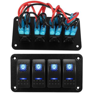 Cina Un interruttore a leva ignifugo Marine Toggle 240W di 4 gruppi di 13.2CM in vendita