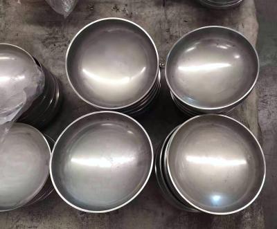 China S30408 Pipe End Cap 159mm Diameter Lightweight Pressure Vessel End Cap Corrosion Resistant for sale