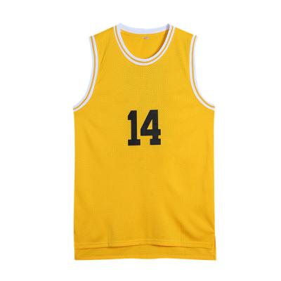 Cina La maglia di pallacanestro dell'OEM completa gli uomini intorno al Jersey di calcio del collare con il numero in vendita