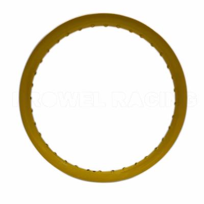 중국 U 1.40X17 오토바이 알로이 휠 레임 황색 알루미늄 판매용