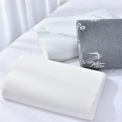 Cina Washable Bamboo Cover Neck Support Cervical Shredded Memory Foam Bed Pillow in vendita