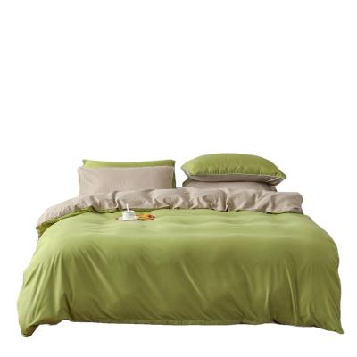 China 90 GSM *80 GSM Microfiber Bedding Duvet Cover 100% Polyester 3 PCS Two Sided Size Twin Full Queen king Te koop